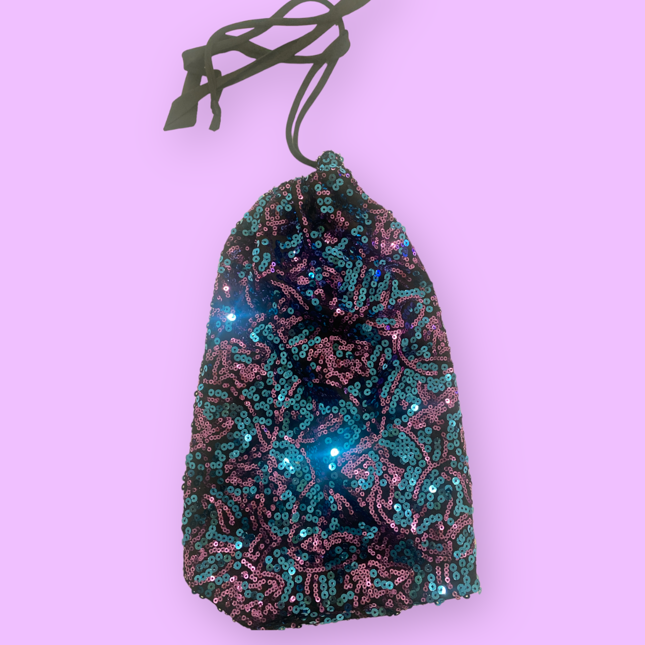 Blue Purple Sequin Bag – Galaxy Stoned Dance Wear